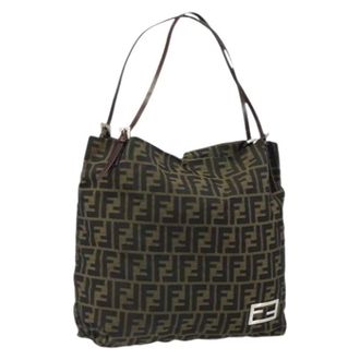 Fendi Sac cabas Zucca Canvas Pre-owned - Femme - Pre-owned - Brun - Taille: ONE Size