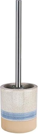 Kleine Wolke WC-B&uuml;rsten-Halter Navagio, Accessoires, Farbe Stahlblau, Material: Steinzeug