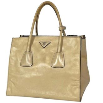 Prada Sac cabas Pre-owned - Femme - Pre-owned - Beige - Taille: ONE Size