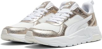 Puma Damen Trinity 2 Metallic Whisper Sneakers 37.5, White Gold Warm