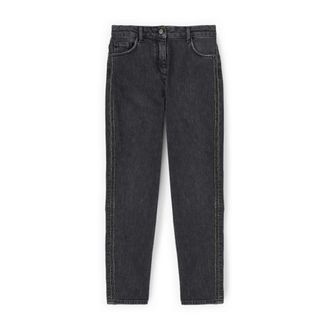 Motivi Femme, Jeans, Noir, Taille: 44 FR MUM Fit Jeans