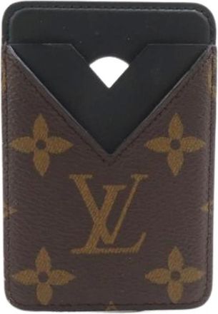 Louis Vuitton unisex, Pre-owned, Brun, Taille: ONE Size Portefeuille Vintage en Toile Pre-owned