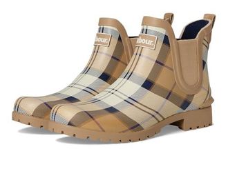 Barbour Bottes Wellington Wilton beige pour femme 38, beige, 38 EU