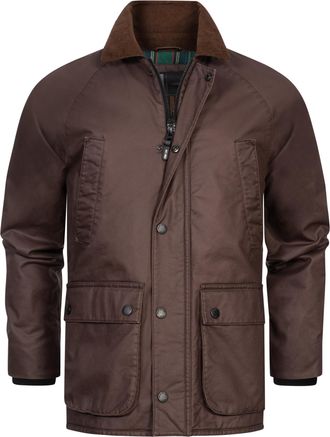 Indicode Herren INFilmen Winterjacke mit 5 Taschen und Umschlagkragen | Winterjacke Herrenjacke M&auml;nner Coffee Bean, M