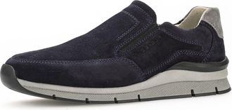 Gabor Herren Sneaker Low,Halbschuhe,zertifiziertes Leder,Wechselfu&szlig;bett,Superflex Sohle,stra&szlig;enschuhe,Sportschuhe,Midnight,48.5 EU / 13 UK