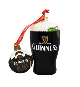 Guinness Pint Christbaumkugel - Glas - Weihnachten