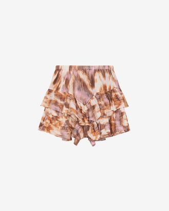 Isabel Marant Short Jocadia - Femme - &Eacute;cru-ocre - Taille 40 - Marant &Eacute;toile
