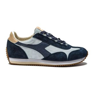 Diadora Vintage Wildleder-Sneakers mit ikonischen Details - - Shoes - Herren - Mehrfarbig - 41 EU