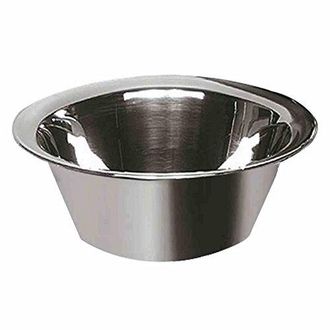 Kr&uuml;ger Kr&uuml;ger Karl Edelstahl-Sch&uuml;ssel, R&uuml;hrsch&uuml;ssel, &Oslash; 32 cm, Silber