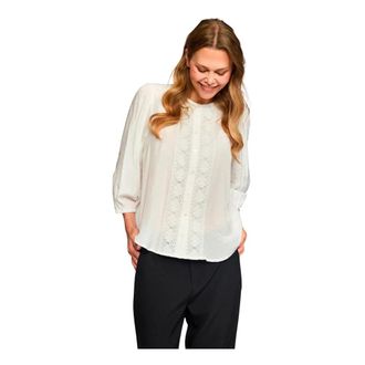 2-Biz Blouse Caja - Femme - Blouses et Chemises - Blanc - Taille: 44 FR