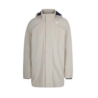 K-Way Duke Bonded Parka - - Coats - Herren - Beige - S