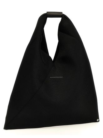Maison Margiela Triangular Technical Fabric Shoulder Bag - Black