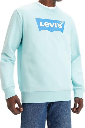Levi's Herren Standard Graphic Crew Sweatshirt,Bw Color Crew Pastel Turquoise,XS