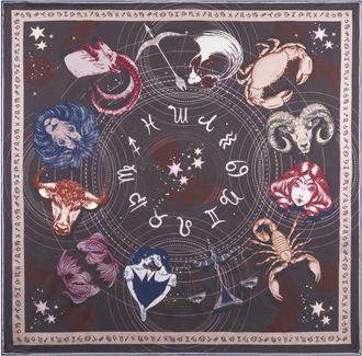 Codello NICKI SILK ZODIAC braun-53X53CM - 53X53CM
