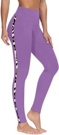 Generic Legging de sport pour femme - Opaque - Pantalon de yoga - Taille haute - Pantalon de sport - Pantalon de fitness - Push Up - Legging de yoga - Stretch