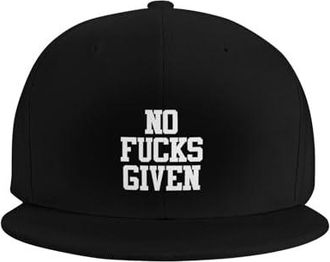 Generic Je MEn Fous Compl&egrave;tement Homme Femme Casquette Hip Hop Respirant Strapback Cap L&egrave;g&eacute;re Snapback Chapeau pour P&ecirc;che Camping Sport