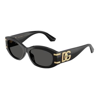 Dolce & Gabbana Stylische Sonnenbrille - - Accessories - Damen - Schwarzk - 55 MM
