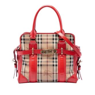 Burberry Pre-owned Minford Portrait Satchel - Femme - Pre-owned - Multicolore - Taille: ONE Size