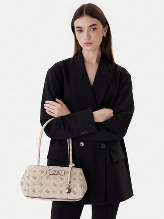 Guess Handtasche Guess Carrie Logo HWGP98 98080 &Eacute;cru