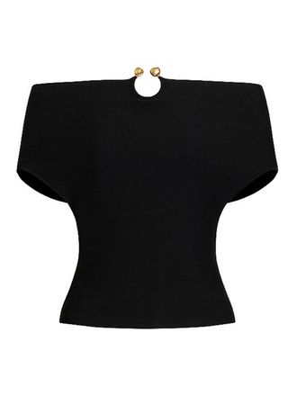 Alberta Ferretti Top - Noir