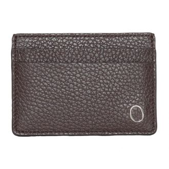 Orciani Portemonnaie aus geh&auml;mmertem Leder - - Accessories - Herren - Braun - ONE SIZE