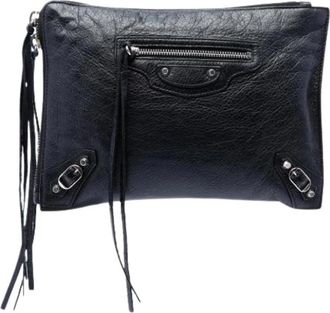 Balenciaga Pre-owned Clutch Pouch - - Pre-owned - Damen - Schwarzk - ONE SIZE