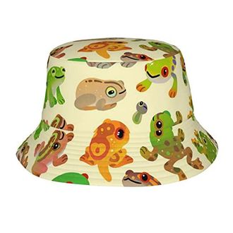 Generic Personnalisé Seau Chapeau rainette Pecheur Chapeaux Pliable Bobs Homme pour Chasse Filles Vacances