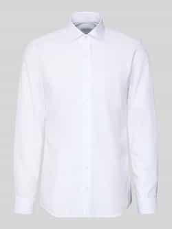 Eterna Slim Fit Business-Hemd mit Knopfleiste