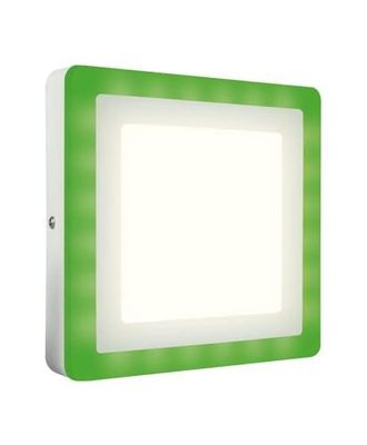 Ledvance Wand- & Deckenleuchte LED COLOR + WHITE | Square | warmweiss | 200mm | 19W | Aluminium | IP20