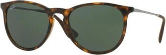 Ray-Ban Femme, Accessoires, Brun, Taille: 54 MM Erika Lunettes de soleil