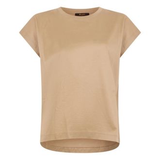 Moorer Daria T-Shirt - - Tops - Damen - Beige - 3XL