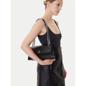 Tory Burch Handtasche Tory Burch Kira Turnlock 167058 Schwarz