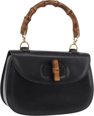 Gucci Sac &agrave; main vintage doccasion - Femme - Pre-owned - Noir - Taille: ONE Size