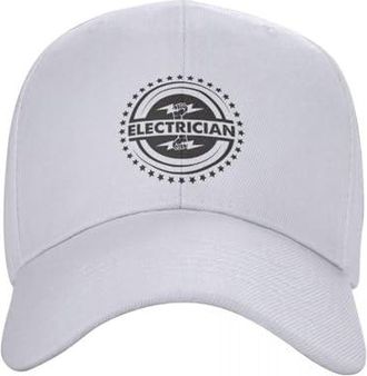 Generic Casquette de baseball tendance pour &eacute;lectricien - Casquette de baseball pour adulte - Unisexe - Puissance r&eacute;glable - Pour homme et femme - Protection 