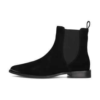 Stefano Lauran Schwarze Wildleder Chelsea Boots - - Shoes - Damen - Schwarzk - 39 EU