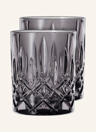 Nachtmann 2er-Set Whiskygl&auml;ser Noblesse grau