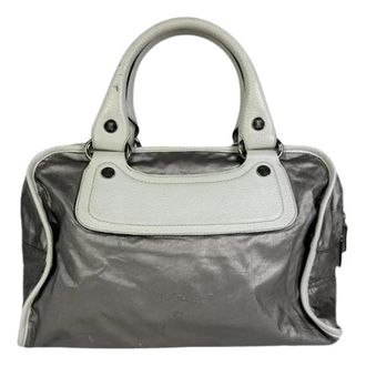 Celine Pre-owned Vintage Lederhandtasche - - Pre-owned - Damen - Grau - ONE SIZE