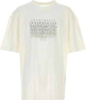 Maison Margiela Homme, Tops, Blanc, Taille: M T-Shirts