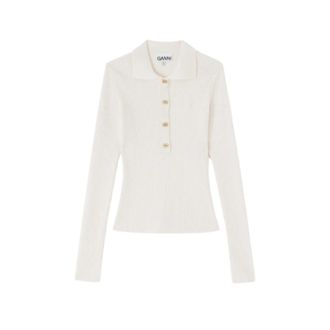 Ganni Accessoires - - Tops - Damen - Wei&szlig; - XS