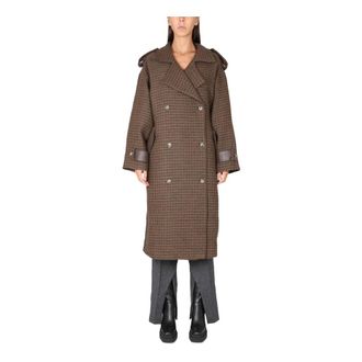 The Mannei Shamali Oversize Coat - - Coats - Damen - Braun - S