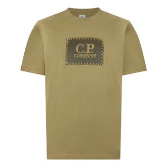 C.P. Company C.p. Company, Homme, Tops, Vert, Taille: XL T-Chemises