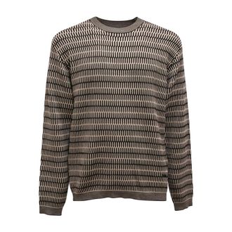 Armani French Oak Cab Pullover - - Knitwear - Herren - Schwarzk - XL