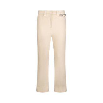 Liu Jo Wide Hosen - - Trousers - Damen - Beige - W25