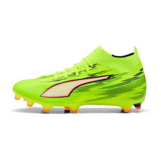 Puma Damen Ultra 6 Match+ Fg/Ag WNs Fussballschuh, Yellow Alert Schwarz Leuchtend rot Lime Squeeze, 37 EU