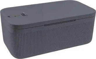 Generic Abschließbare Aufbewahrungsbox - Verschließbare Box, Abschließbar Abschliessbare Box Mit Zahlenschloss | Kleine Tragbare Stapelbare Arzneimittelbox Fü