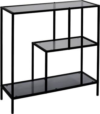 The Home Deco Factory HD0083 - Regal Edison Rauchglas 80 x 30 x 79,5 cm