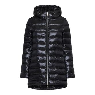 Herno Schwarze Resort M&auml;ntel - - Coats - Damen - Schwarzk - L