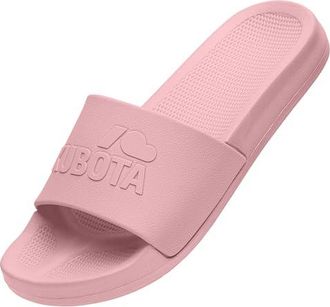 Kubota Claquette Femme - Sandales à enfiler - Chaussures Pour Piscine et Plage - Sandales été - Rose - 36