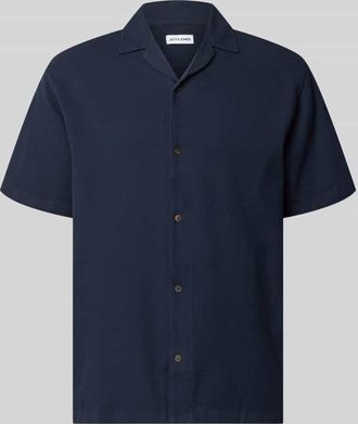 Jack & Jones Regular Fit Freizeithemd mit Strukturmuster Modell Global