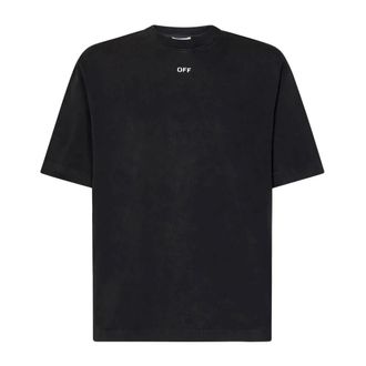 Off-white S.Matthew Skate T-Shirt - - Tops - Herren - Schwarzk - XS